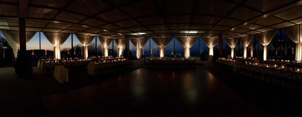 Wedding Reception Uplighting Photos - Wesley Works